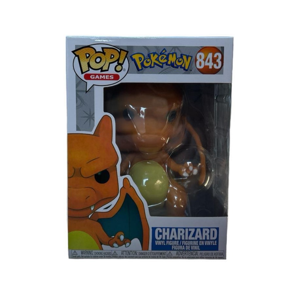 Pre-owned Funko Pop! Pokemon Charizard - Pop Figures 843 - Own4Less
